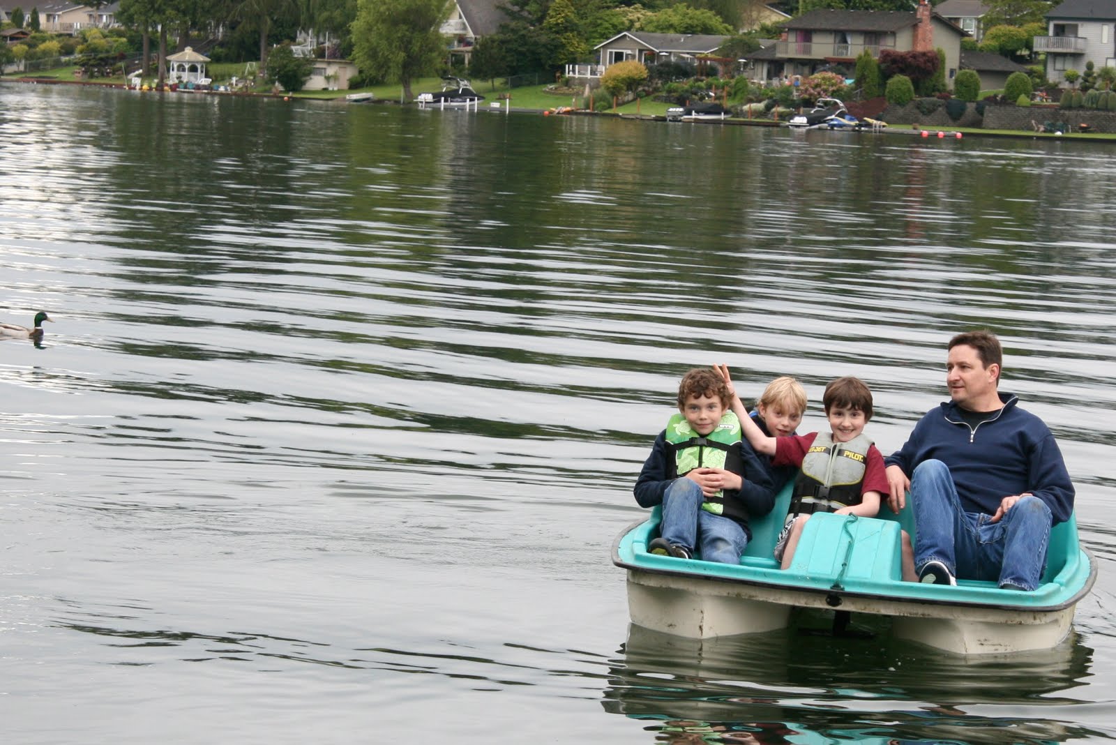 Cub Scouts: Den 1/Pack 461: Fishing on Lake Tapps