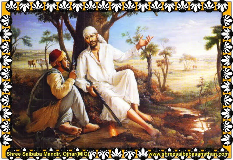 Sai Wallpaper: Pictorial Representation of Life Of Baba # 1