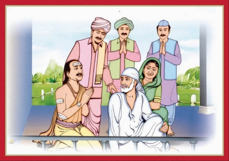 Sai Wallpaper: Complete Pictorial Representation of Life of Sai Baba