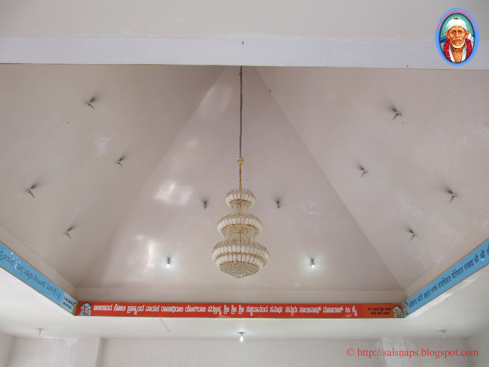 Sai Wallpaper: Shirdi Saibaba Temple, Shantiniketan Layout, Arakere ...