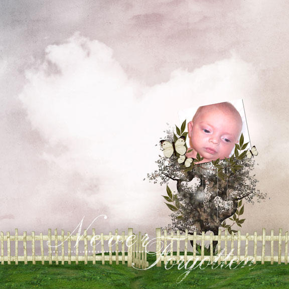 A Grieving Mommy's Blog: In Loving Memory, Remembrance Scrapbook Pages