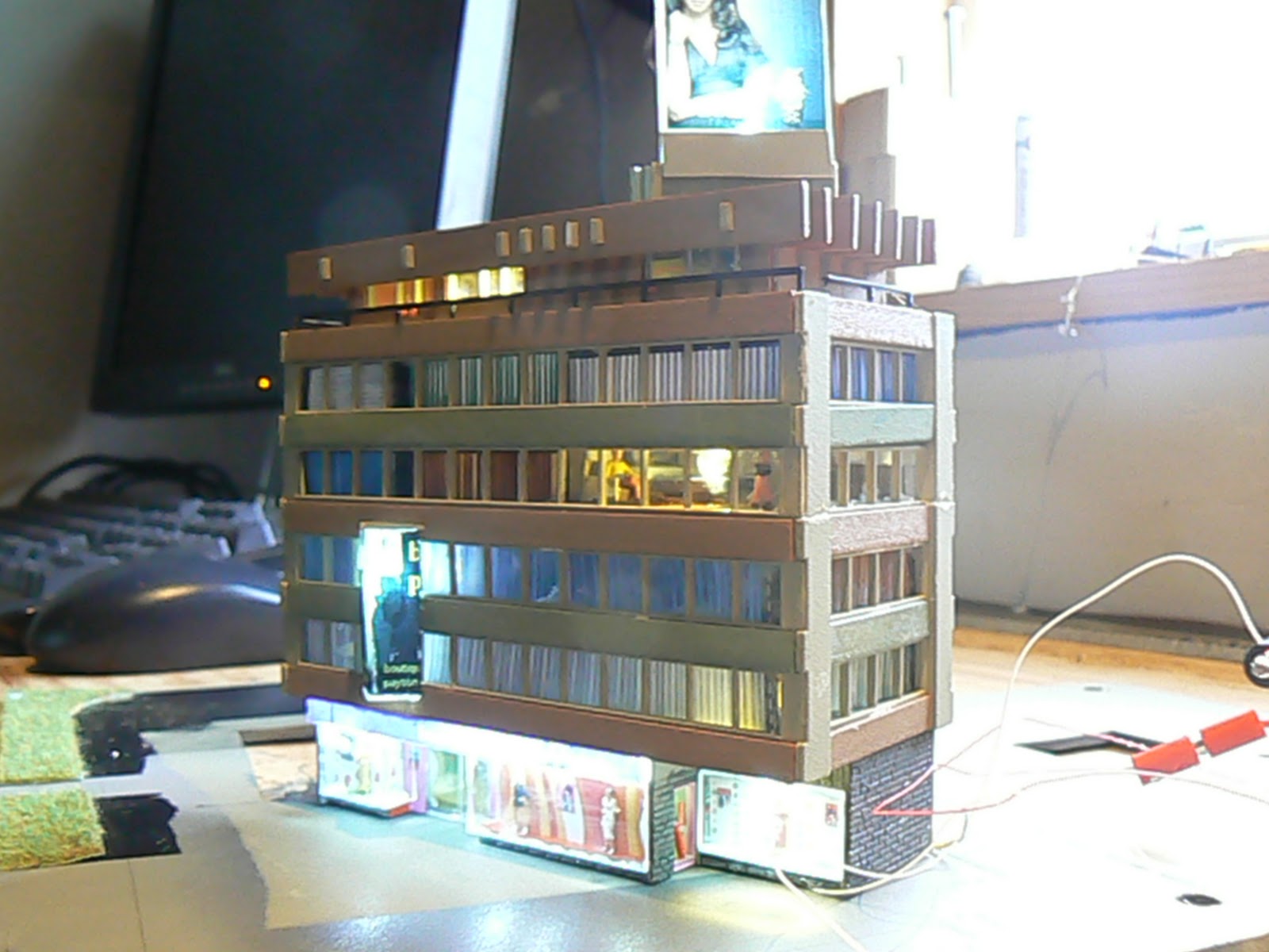 quinntopia - An N Scale blog: Interior Modeling - Part 1