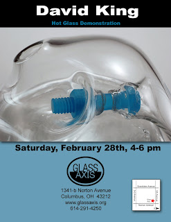 OSU Department of Art Alumni: Alumnus David King: Hot Glass Demo