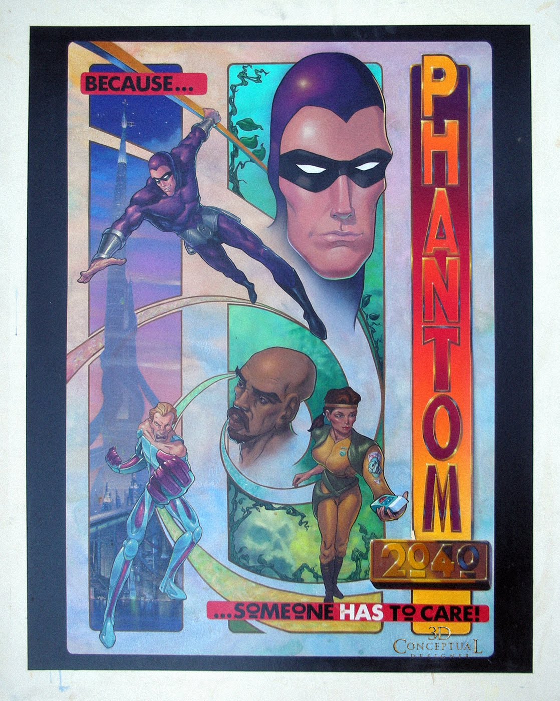 3DconceptualdesignerBlog: Project Review Phantom 2040 Poster: PART XXI