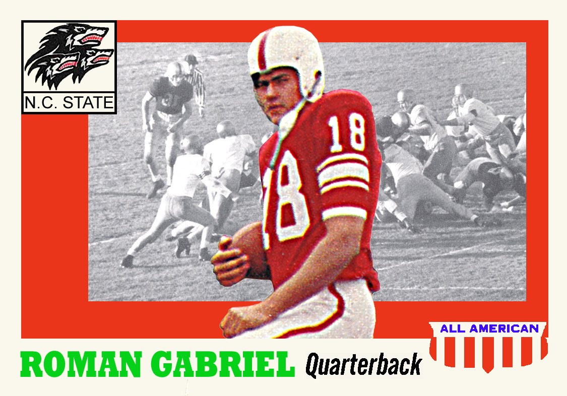 Bob Lemke's Blog: Roman Gabriel added to my '55-style set