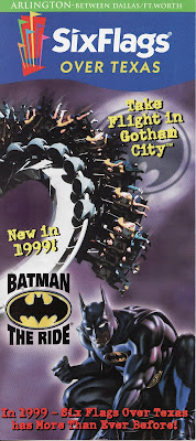 NewsPlusNotes: Sabrina's Brochure Spotlight: Six Flags Over Texas 1999
