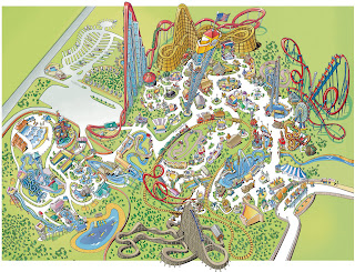 NewsPlusNotes: Worlds Of Fun 2009 Map