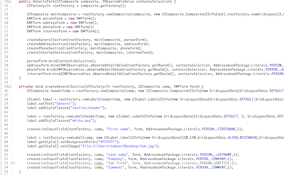 eclipse-dev: Pimp your application L&F with UFaceKit