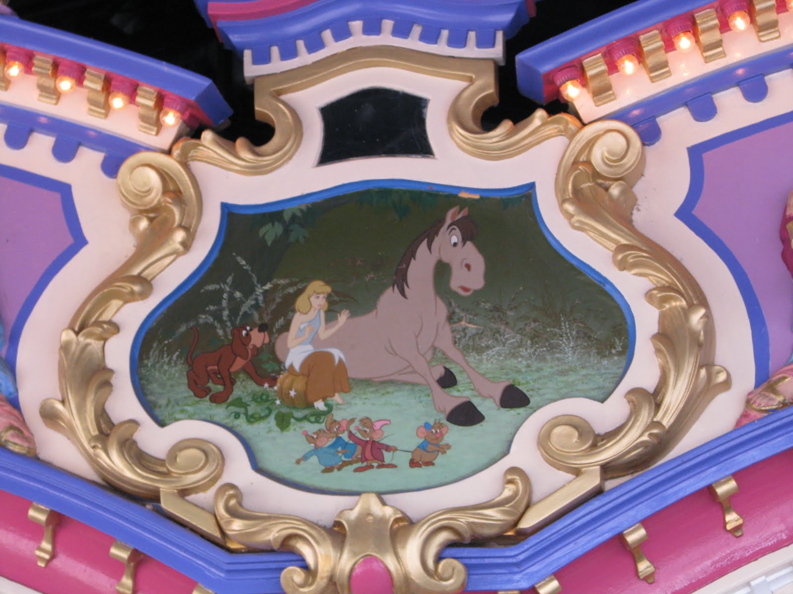 The Story Of Cinderella As Told On The Carousel In The Magic Kingdom ...