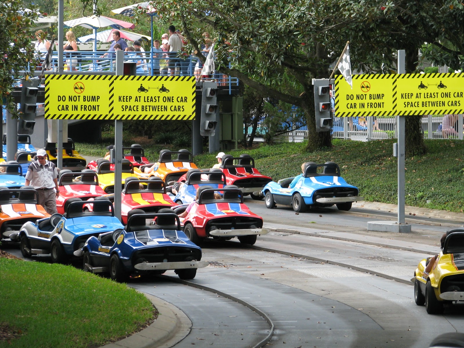 First Driving Experience At Disney World Tomorrowland Speedway | Disney ...