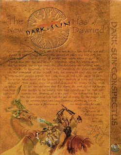 O Livreiro do RPG: Dark Sun 2nd Edition Completo!!!