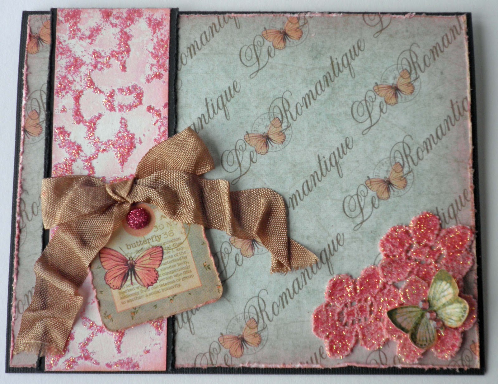 Cutters Creek Design Team: Tutorial Tuesday--Stickles Stenciling Lacey ...