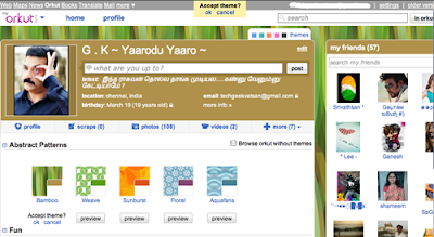 15 New Stunning Themes for New Version Orkut