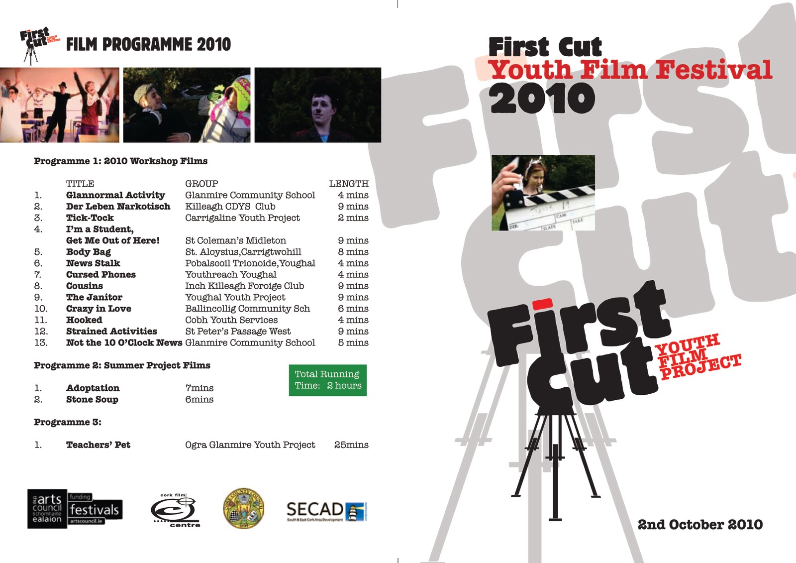 First Cut!: First Cut Programme