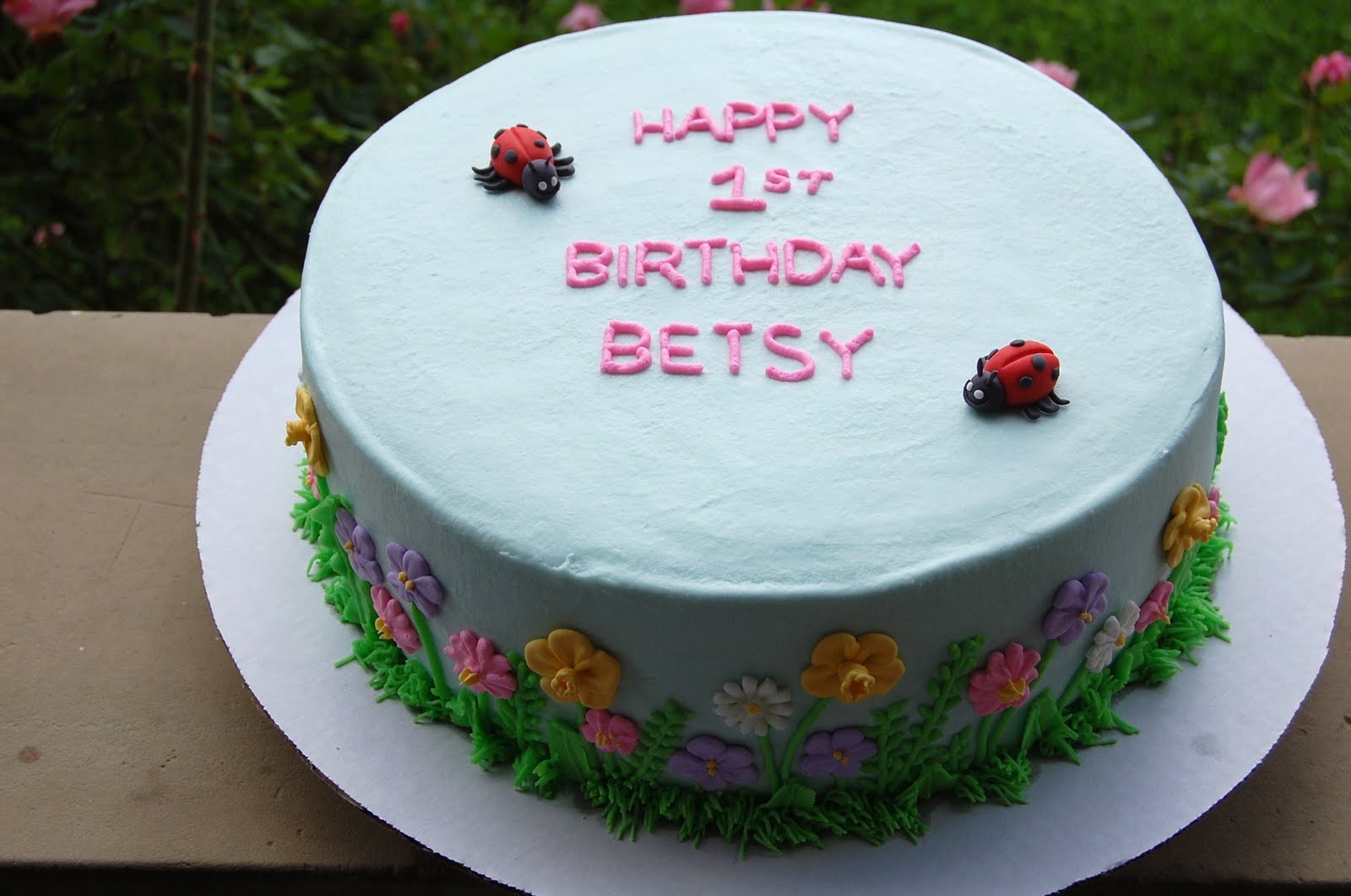 Robyn's Cakes: Happy Birthday Baby Betsy!
