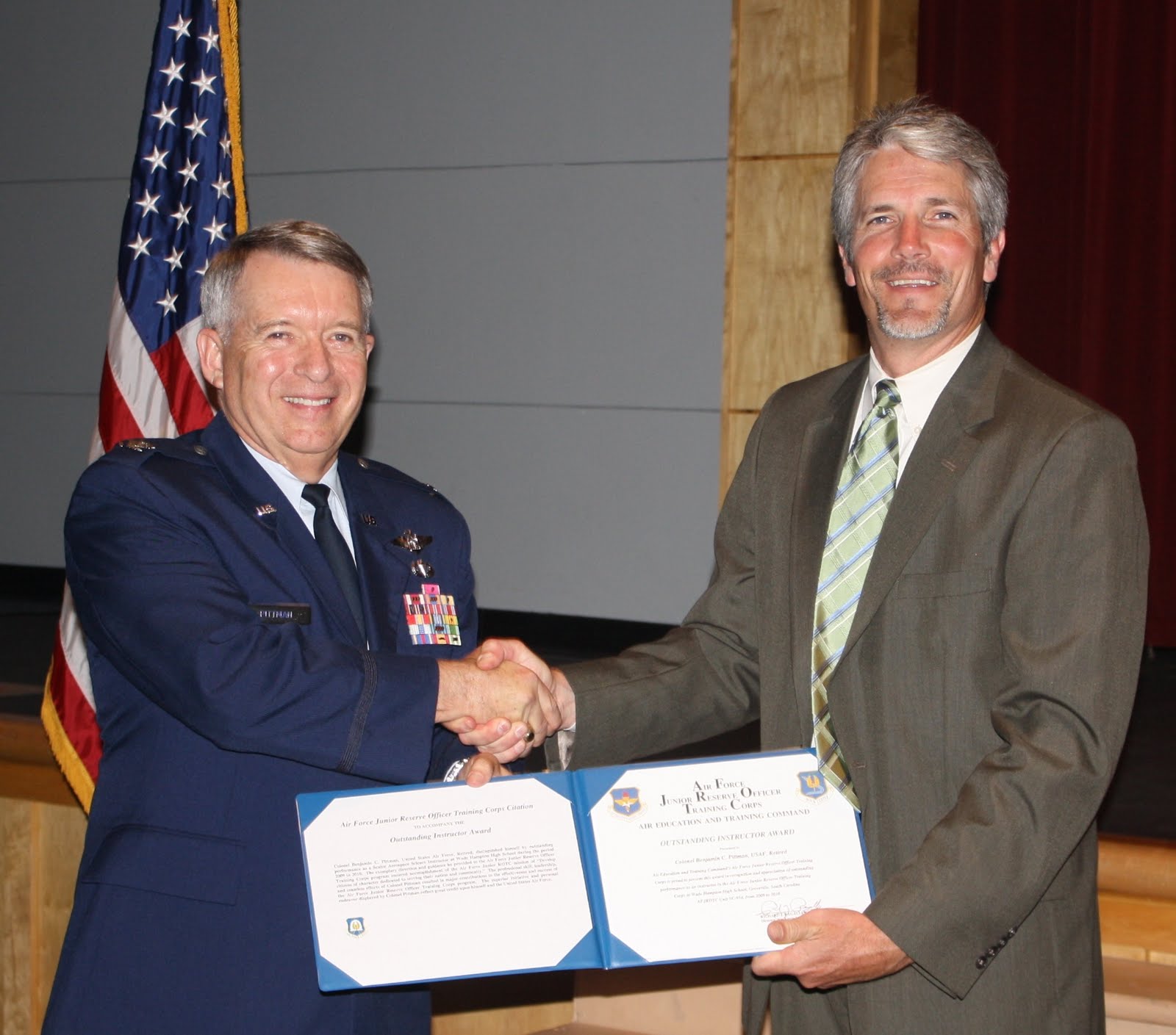 Air Force Junior ROTC South Carolina 954: Awards Ceremony Says it All!