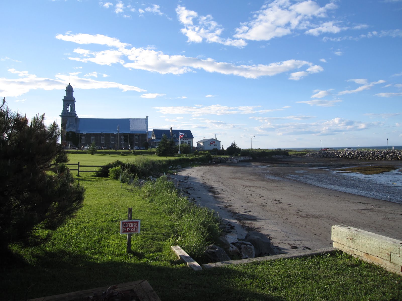 Mes vacances à Ste Luce sur mer: La vieille église de Ste Luce