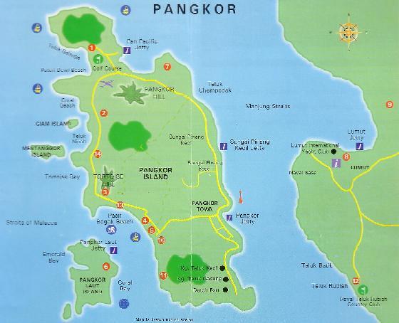 Pelancongan di Negeri Perak: Pulau Pangkor