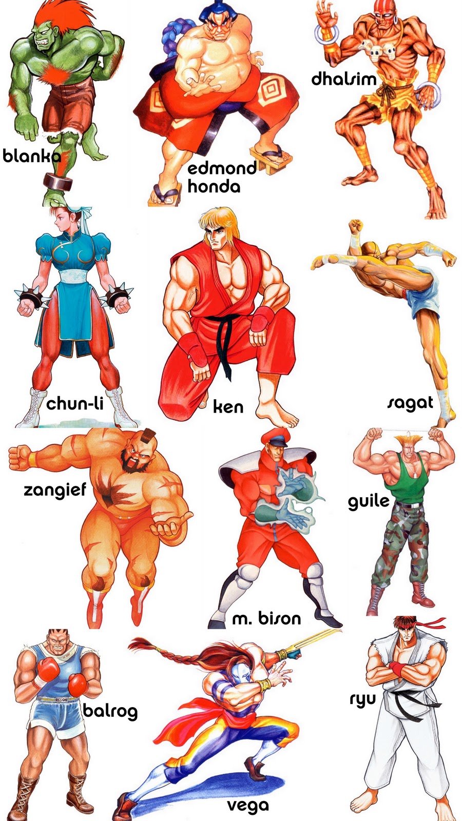 New Generation of Fighters: Street Fighter II - The World Warrior (1991)