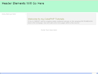 my-CakePHP: How to create a Custom CakePHP Template