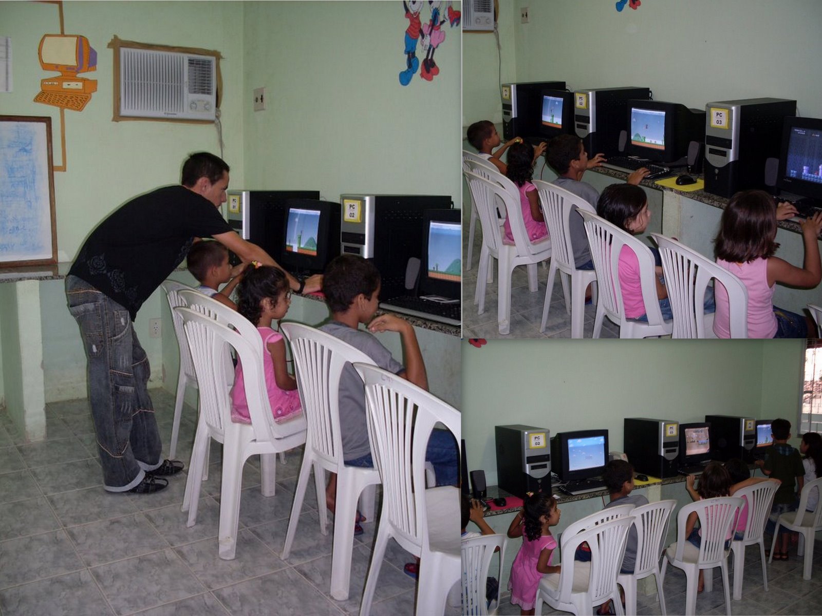 Parazinho: Curso Básico de Informática para crianças e adolecentes.