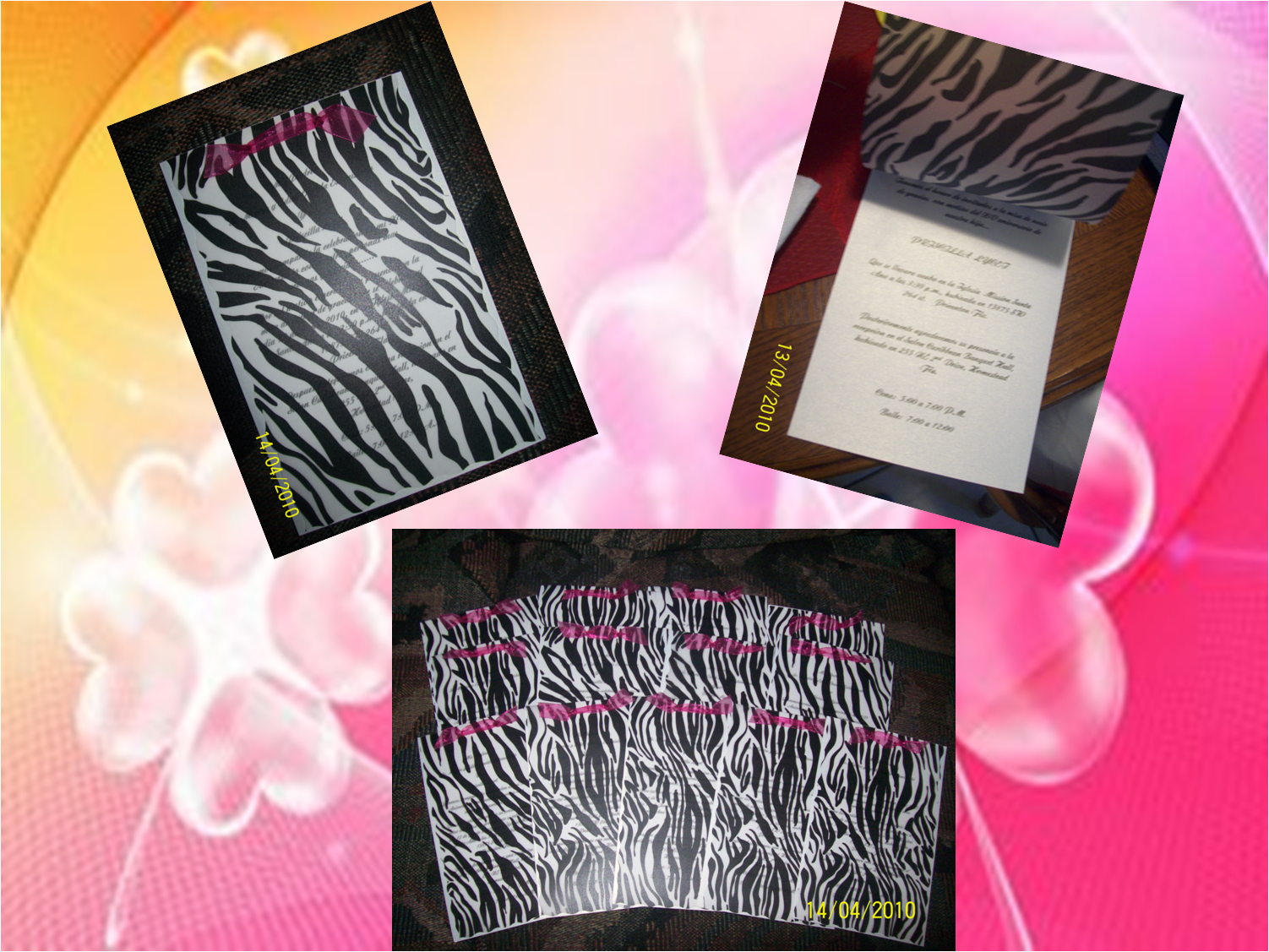 CREACIONES MY PRINCESS: INV. ZEBRA