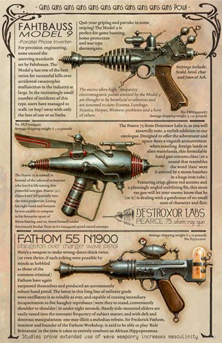THE INTERESTING EXPRESS: Retro Guns of the Future