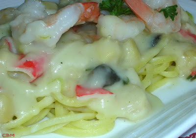 Dans la cuisine de Blanc-manger: Sauce aux fruits de mer