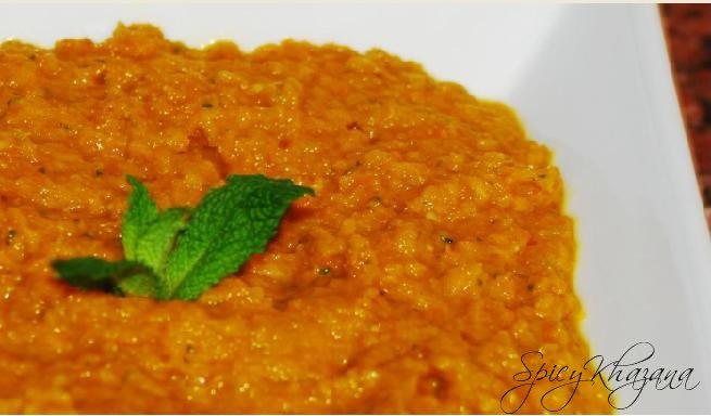 Khazana of my favorite recipes..: Carrot Chutney