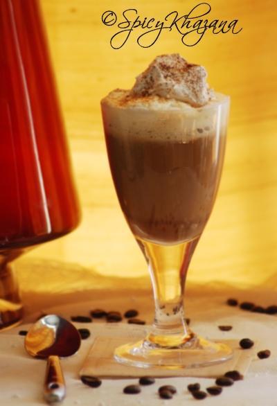 Khazana of my favorite recipes..: Caramel Mocha - A coffee delight
