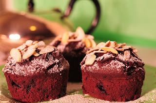 Kitchen Made: Double Choc-Cherry Friands