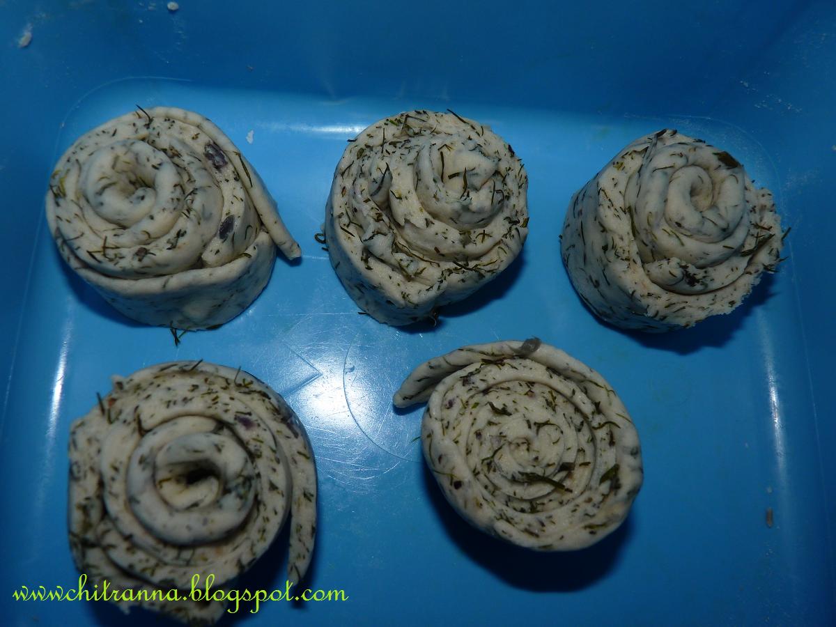 Chitranna: Dill bread stick