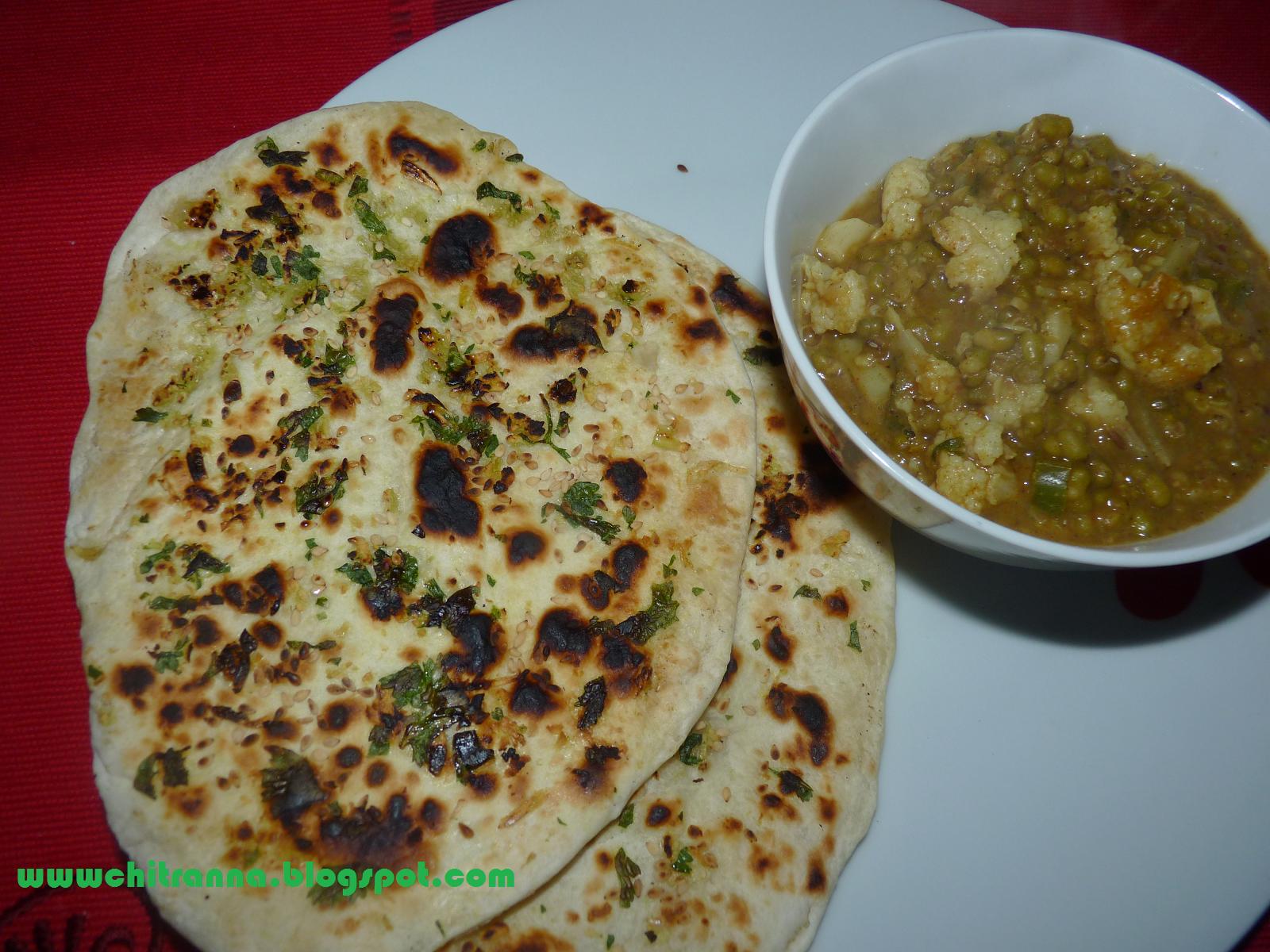 Chitranna: Garlic Butter Naan