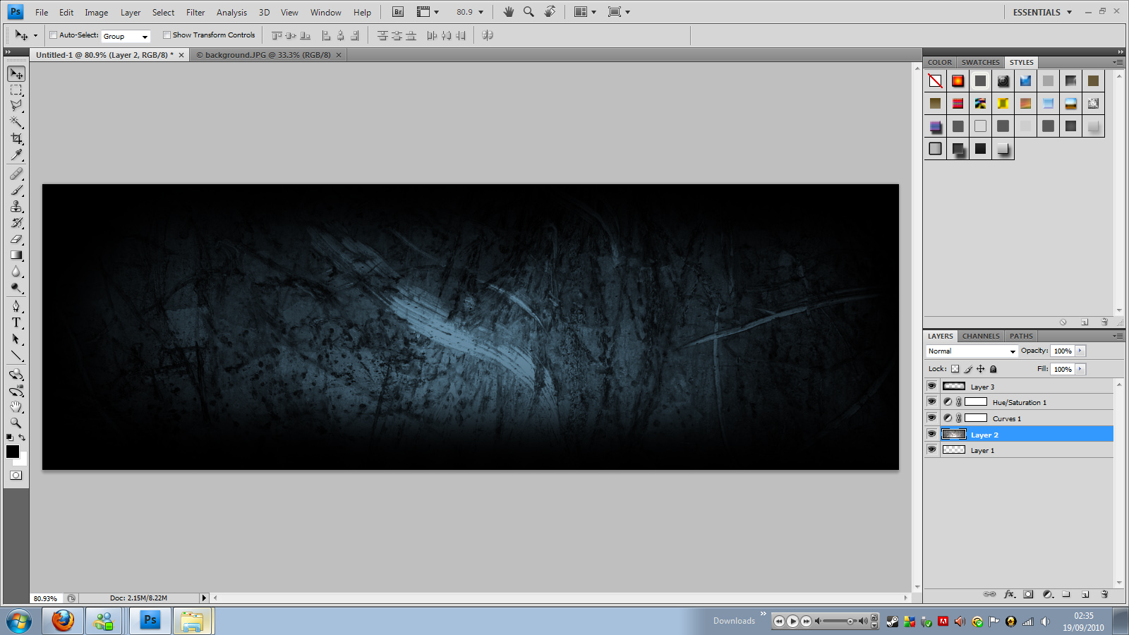 Cameron Martin Powell: Tutorial 2: Creating Awesome Scratched Text ...