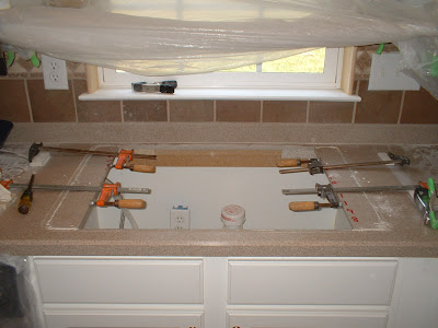 The Solid Surface Countertop Repair Blog: Replace Drop in Sink With An ...