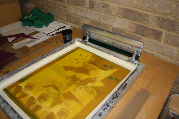 Marc Lawrence Art: HOW TO SCREEN PRINT