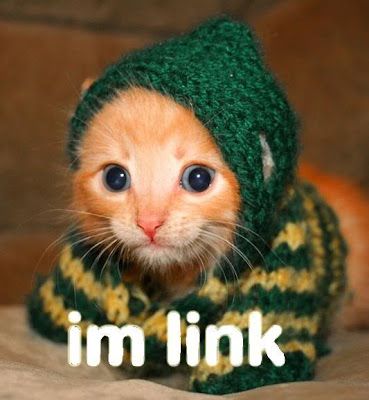 Funny Cats: Link Cat