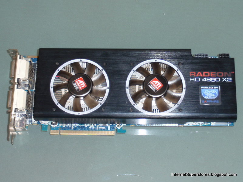 Internet Superstores: Radeon HD 4850 x2 2GB Video Card