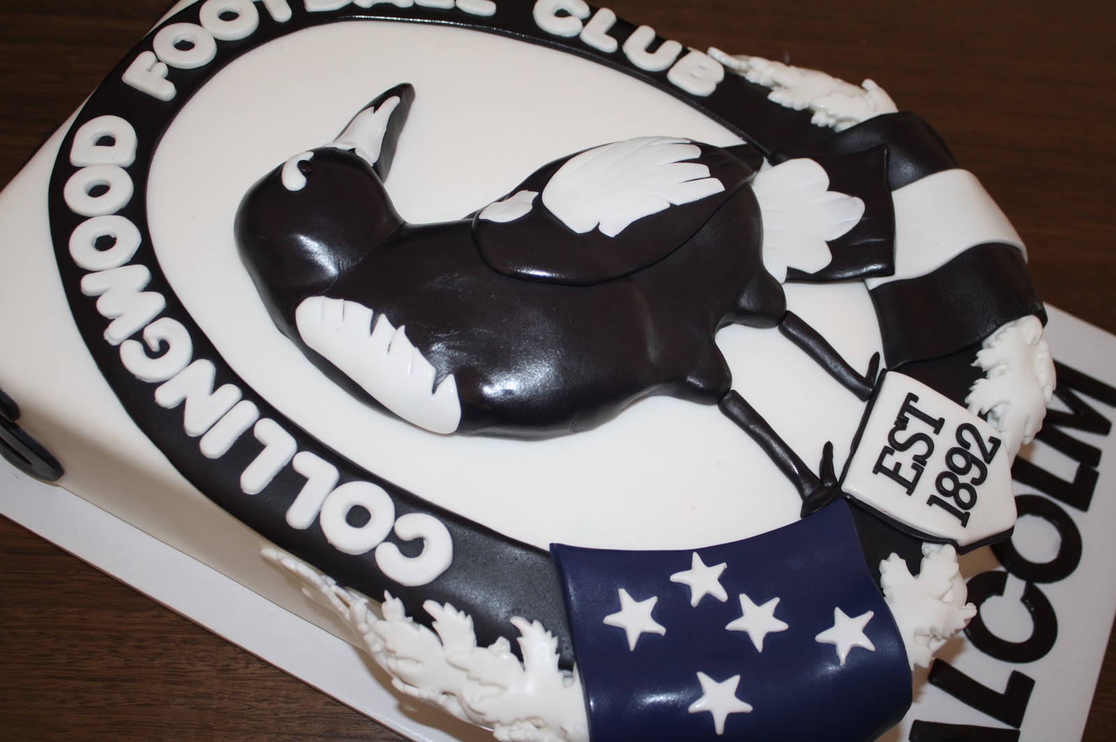 Sandy's Cakes: Malcolm's Magpies