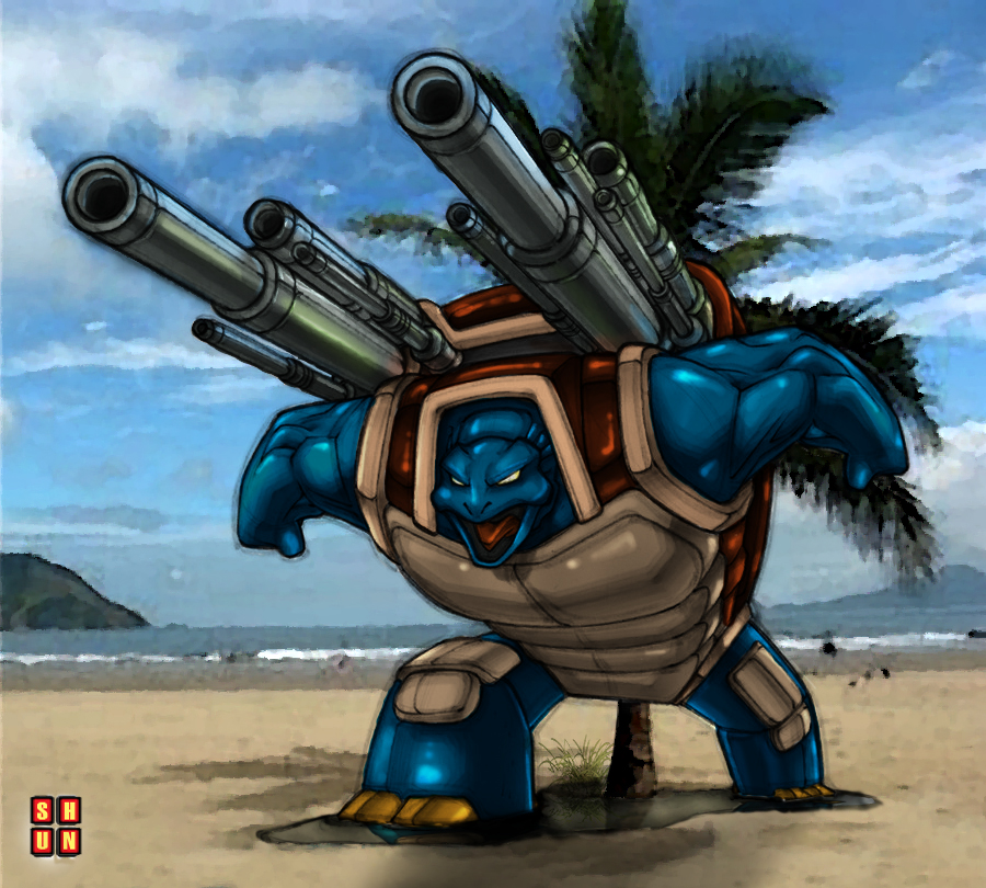 Dibuja a Blastoise [paint][muchas risas] - ForoCoches