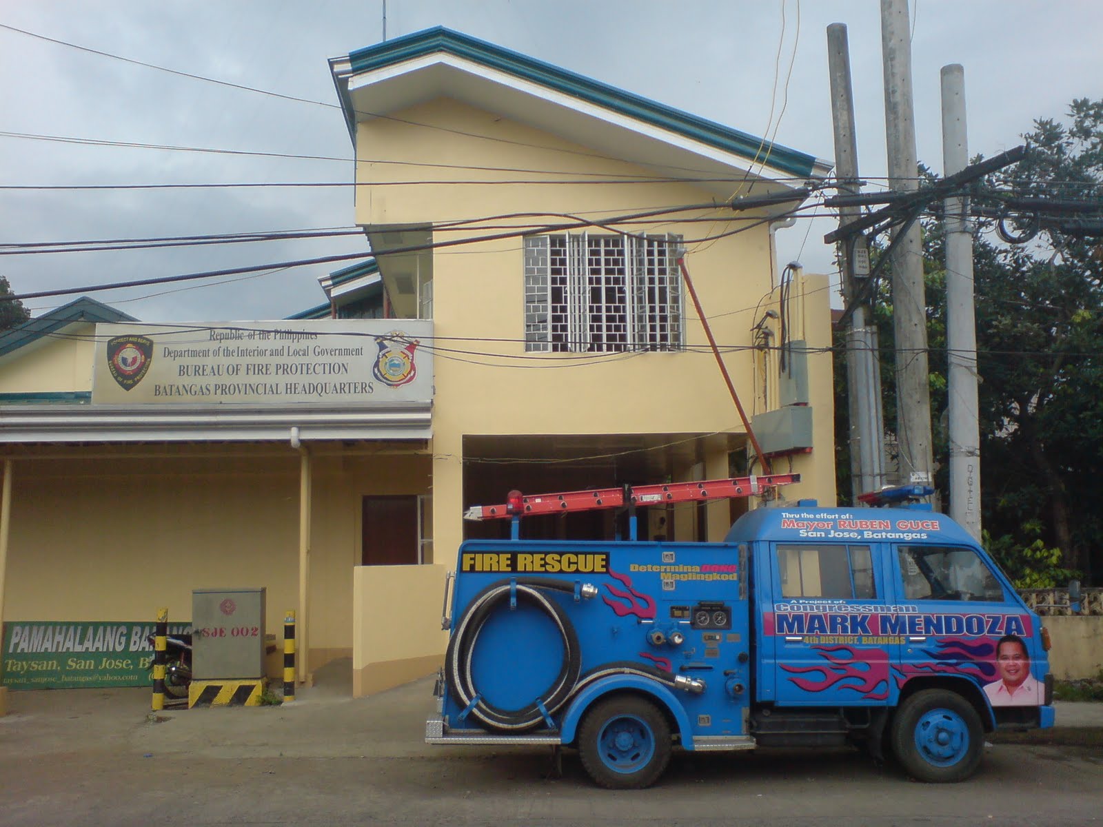 OPD-BATANGAS ARCHIVES: The New Office Building of OPD-Batangas BFP
