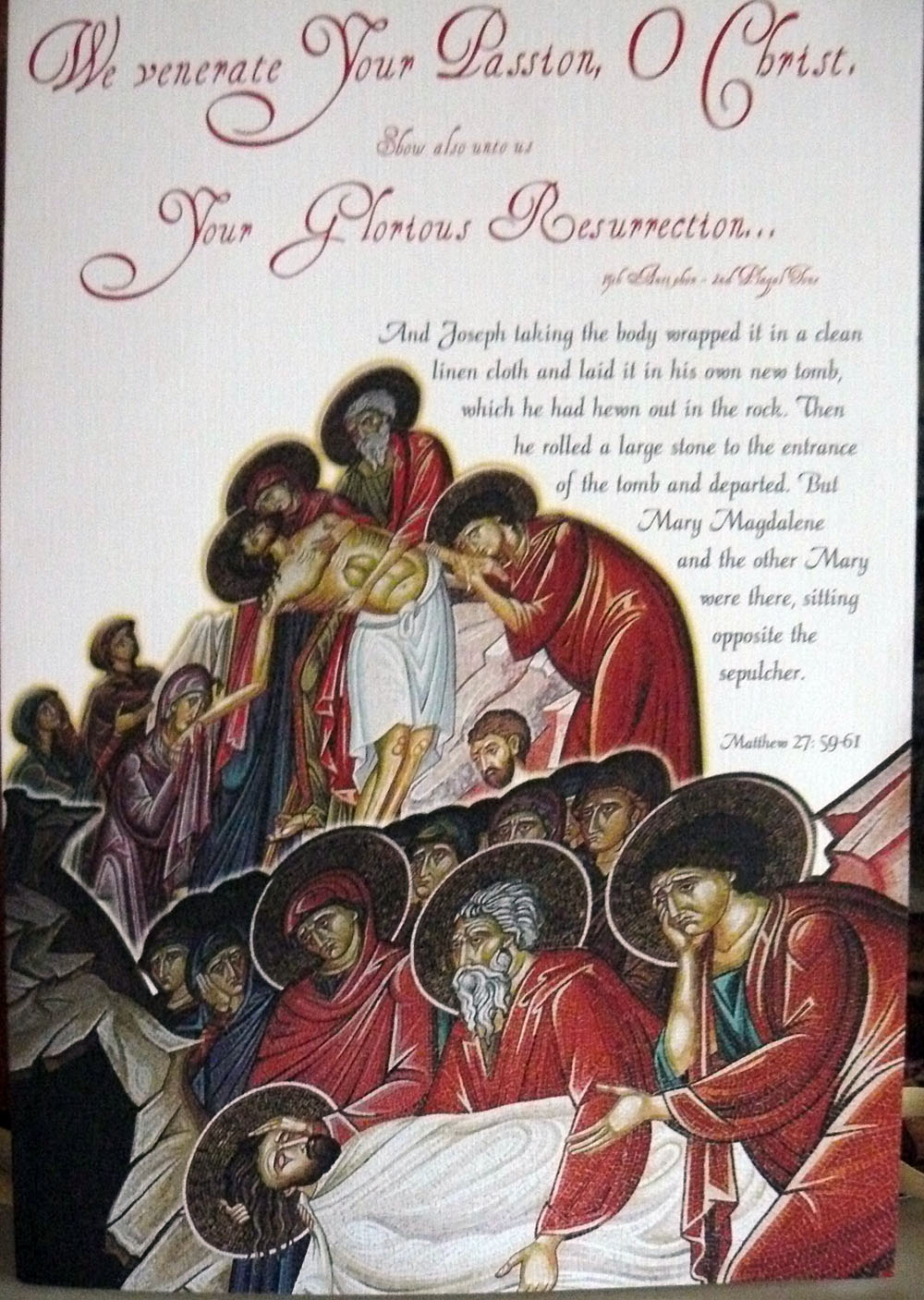 >We Venerate Your Passion, O Lord - Author Susan Cushman