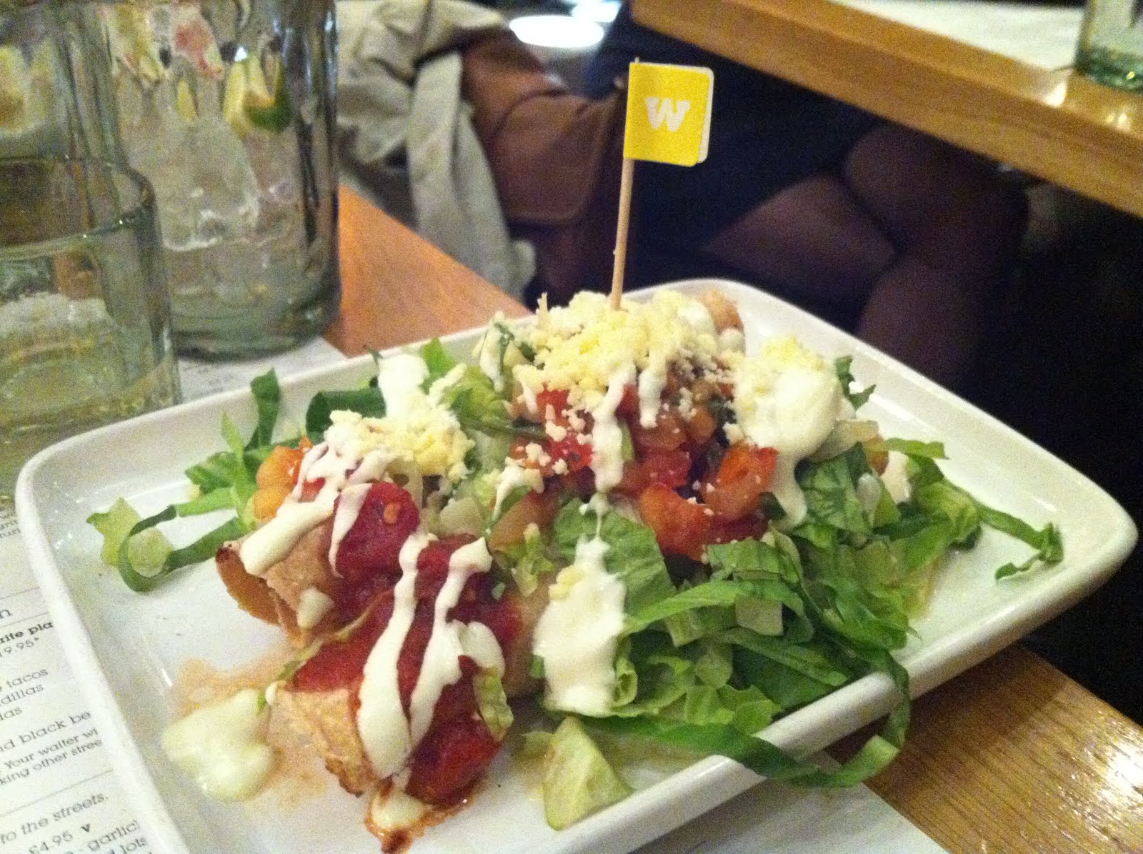 Cheese and Biscuits: Wahaca, Covent Garden