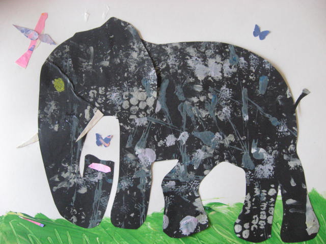 MaryMaking: Elephant Collage Remix