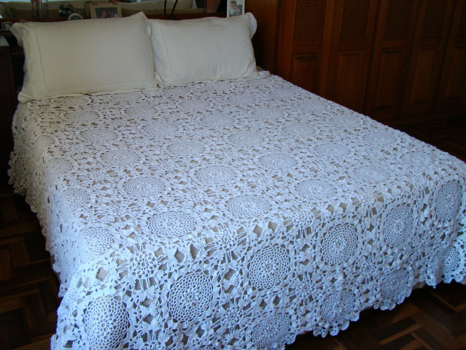 NeoAmélia: Colcha de crochê de vó