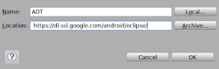 Demos & MockUps: Installing Google's Android Eclipse ADT Plugin