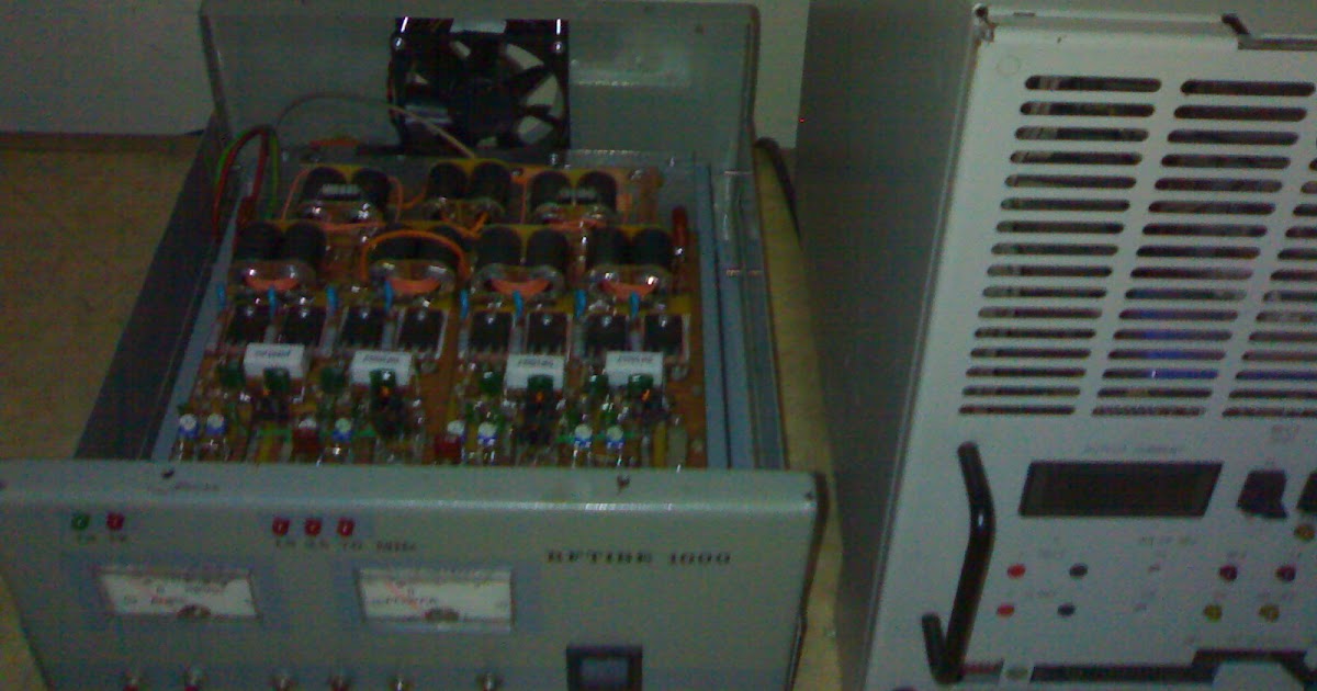 RF LINEAR AMPLIFIER: 800w Mosfet Rf Linear Amplifier using IXYS IREX