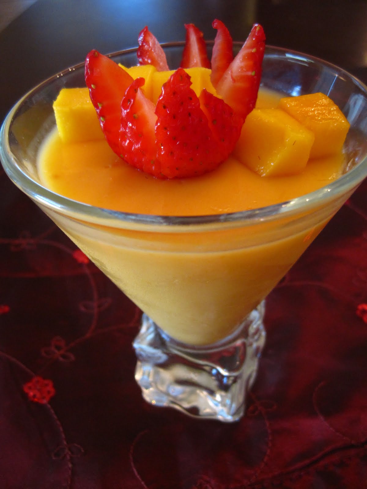 Taste Of Spice: Mango Pudding