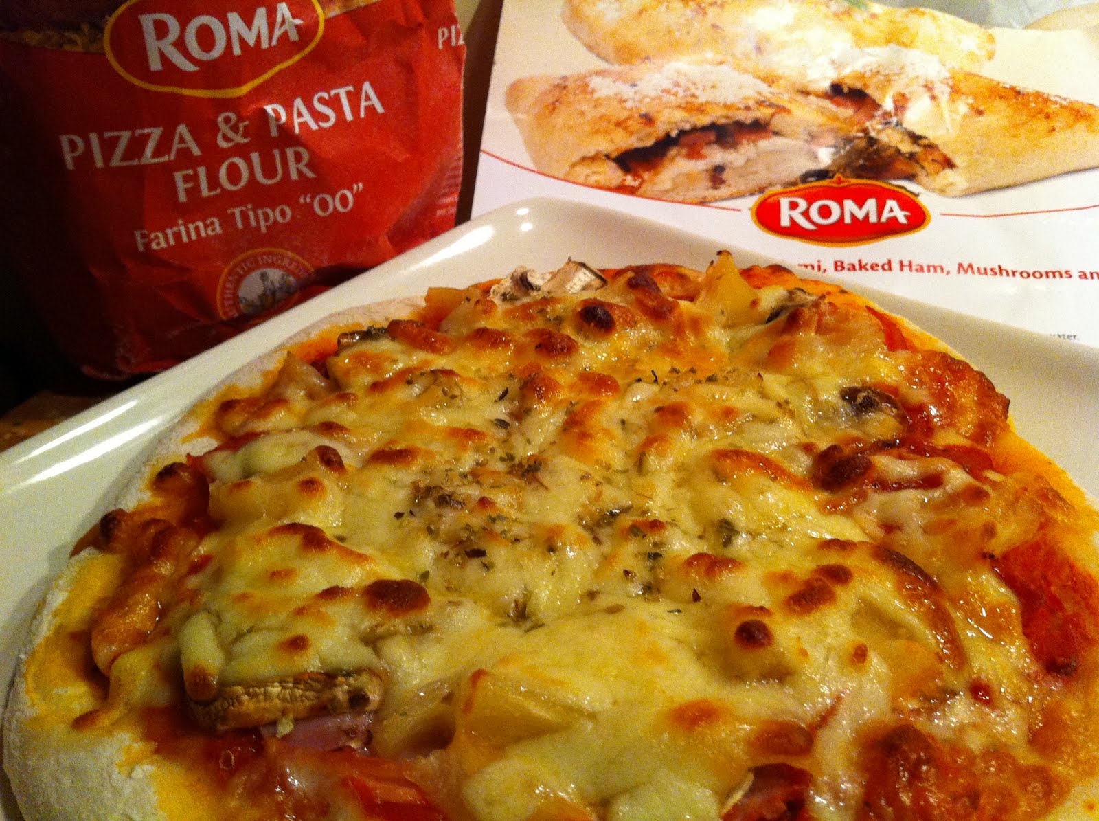 ruth's kitchen experiments: Roma Pizza/Pasta Flour