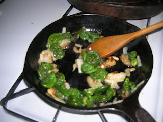 The Baltimore Snacker: Fiddle Fern Stir Fry